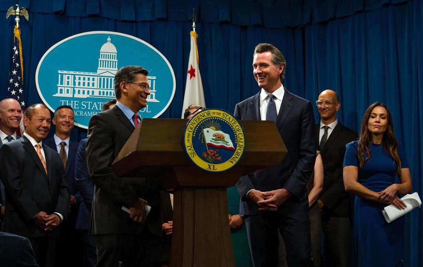 Gavin Newsom endorses Xavier Becerra for California governor in ...