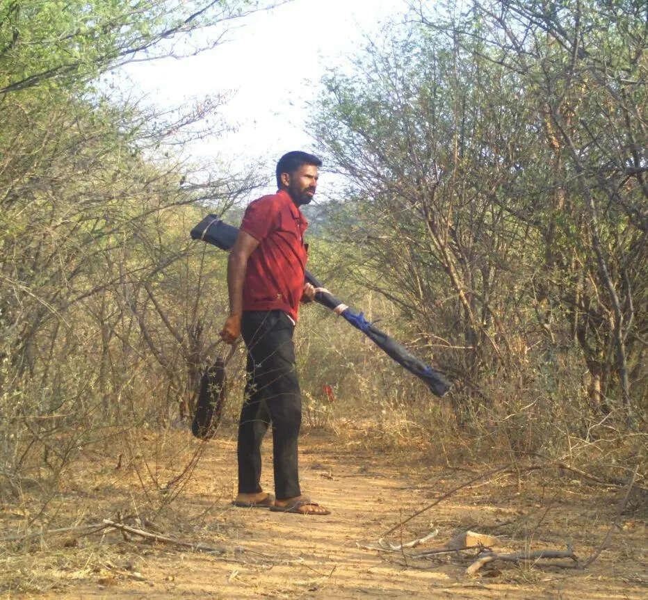 Tiger census cameras catch 4 poachers in Amarabad reserve