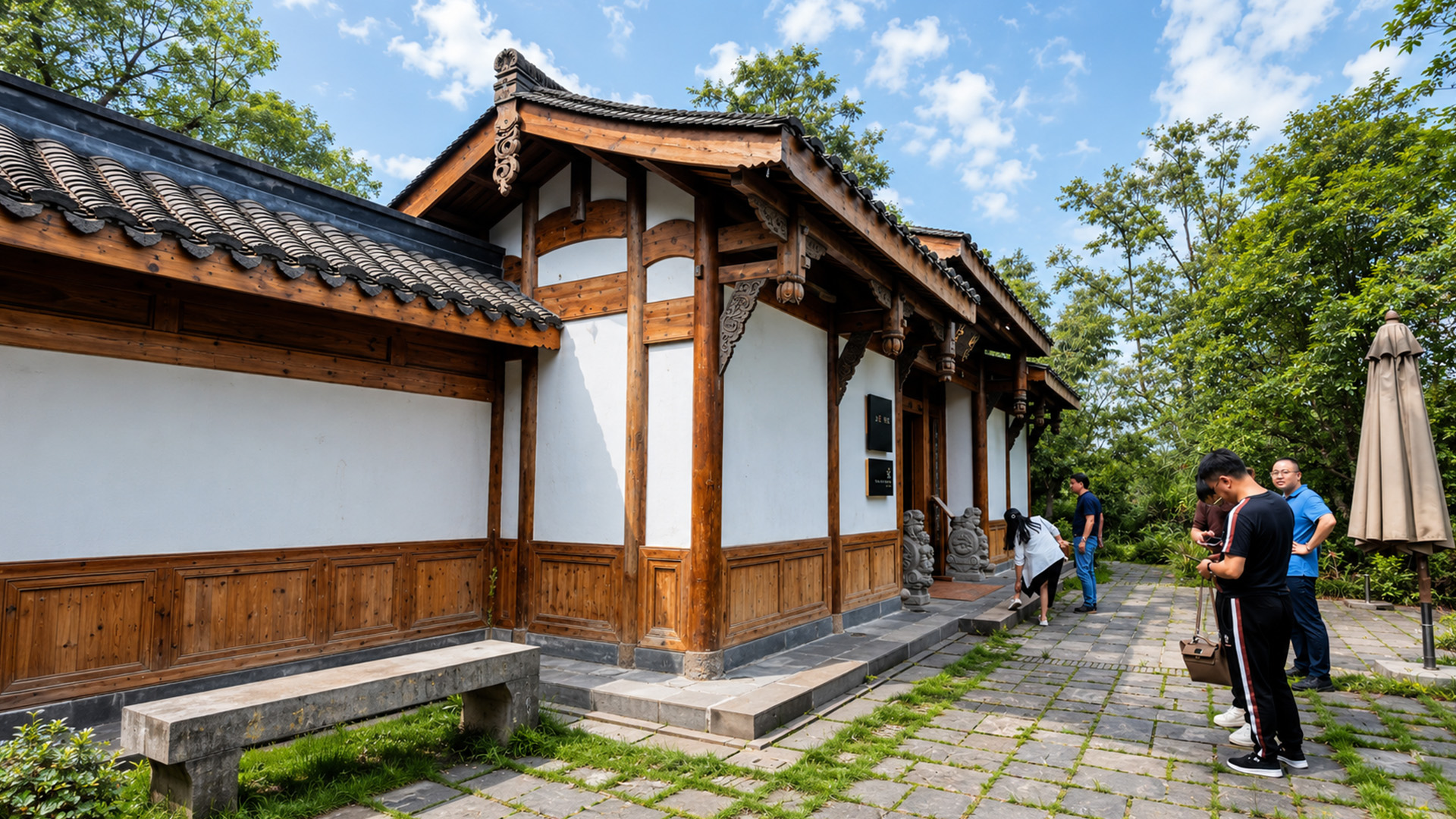 This peaceful village lane hides China’s timeless wooden architecture