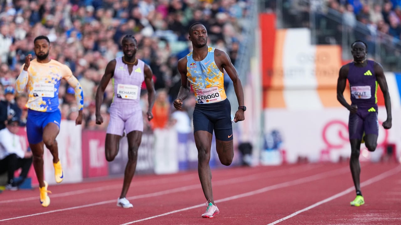 Olympic champion Letsile Tebogo wins men's 200m at Diamond League Oslo
