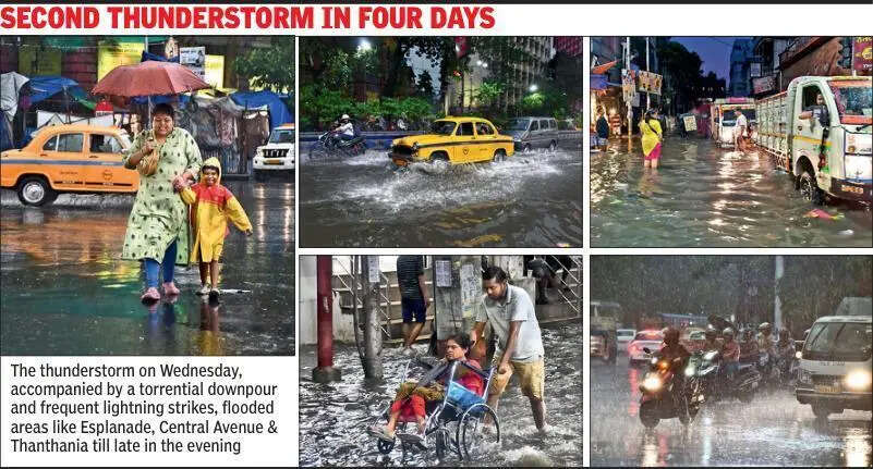 60KMPH evening squall dumps up to 96mm rain on city in 1 hr