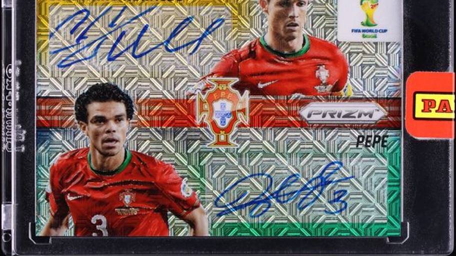 Portugal's soccer legends and their most valuable World Cup cards