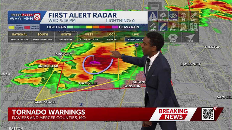 Weather blog: Severe thunderstorms likely Wednesday | Risks include ...