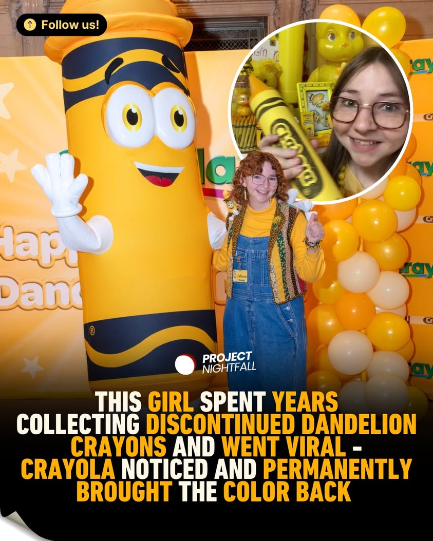 Unbelievable! She forced Crayola to revive dandelion, making company ...