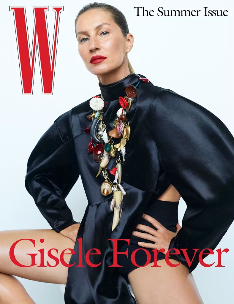19 years later, Gisele Bündchen returns as a W magazine cover girl for ...