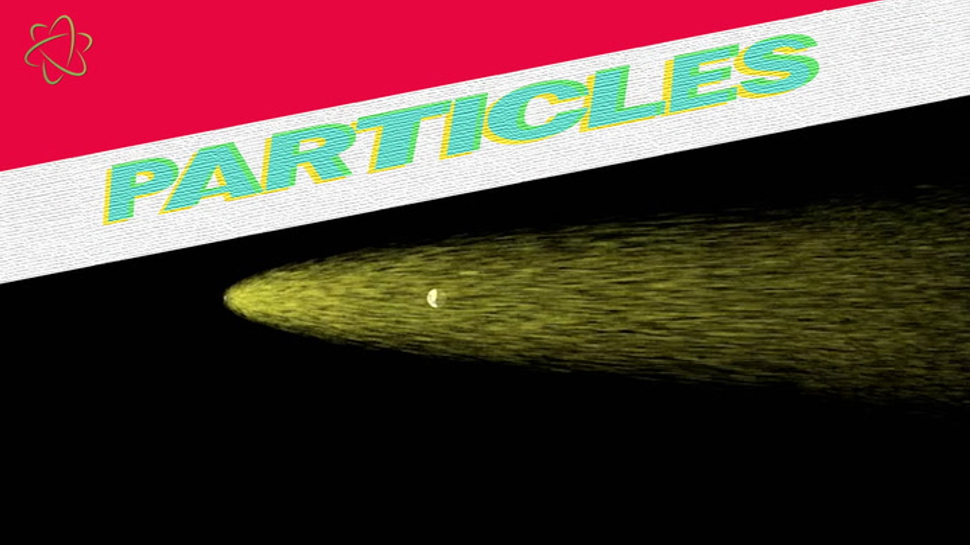 The moon has a tail