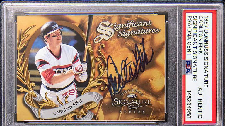 The 4 essential Carlton Fisk cards through the years