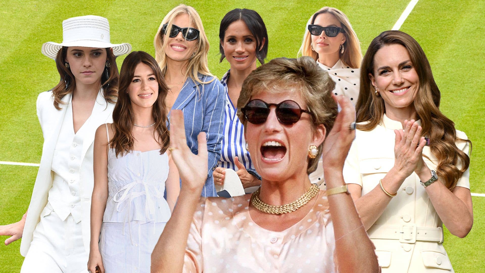 Wimbledon's most enduring style trends: From Princess Diana's polka ...