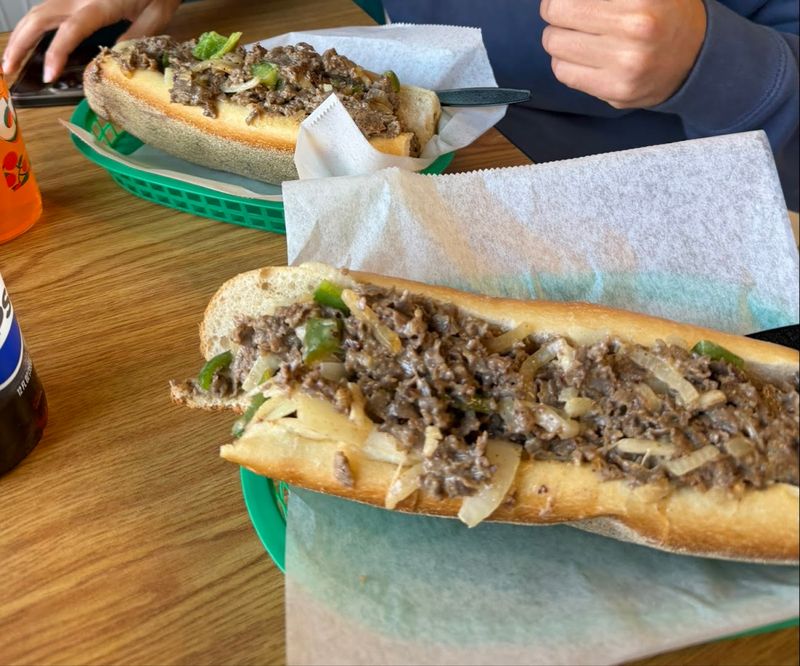This New Jersey Spot Serves A Two-Foot-Long Cheesesteak And Customers ...