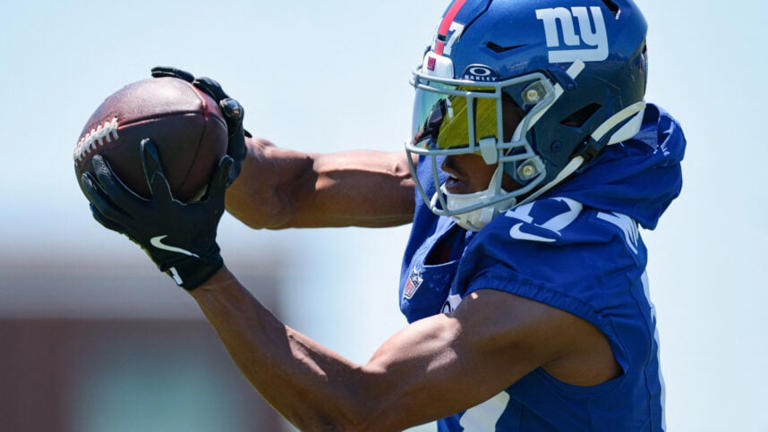 The Giants finally gave Jaxson Dart a real WR room