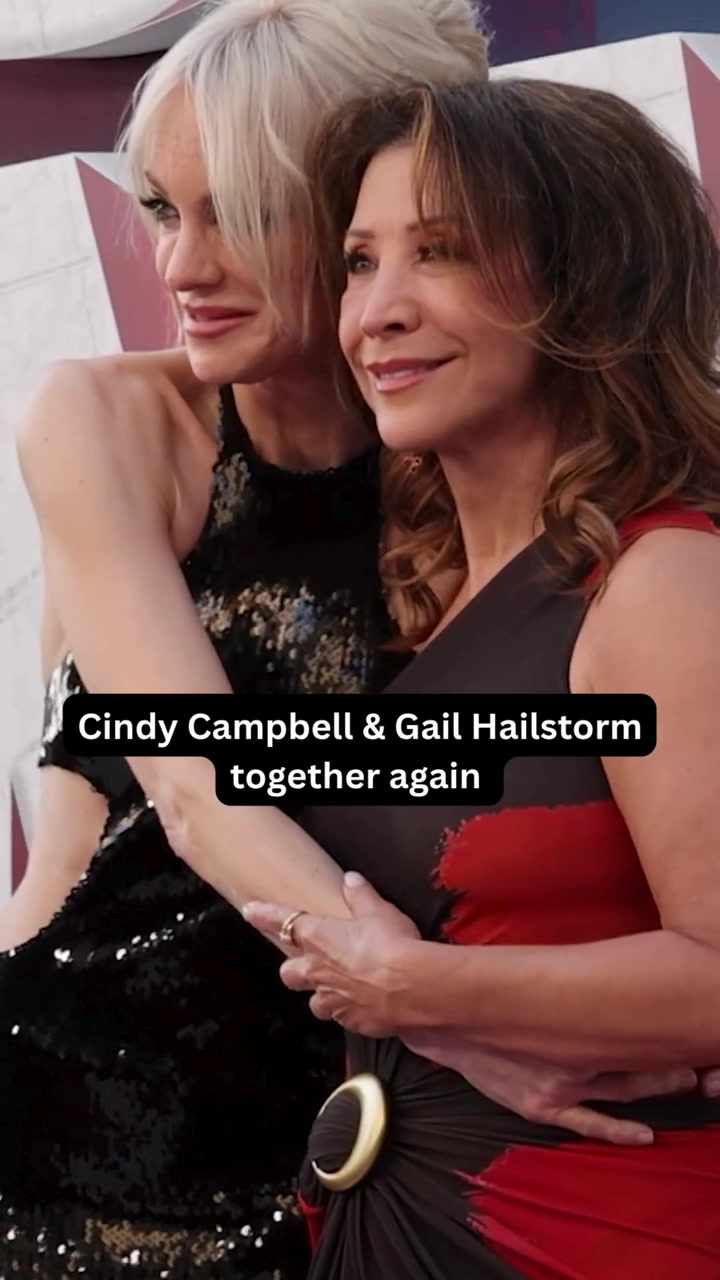 Cindy Campbell & Gail Hailstorm together again