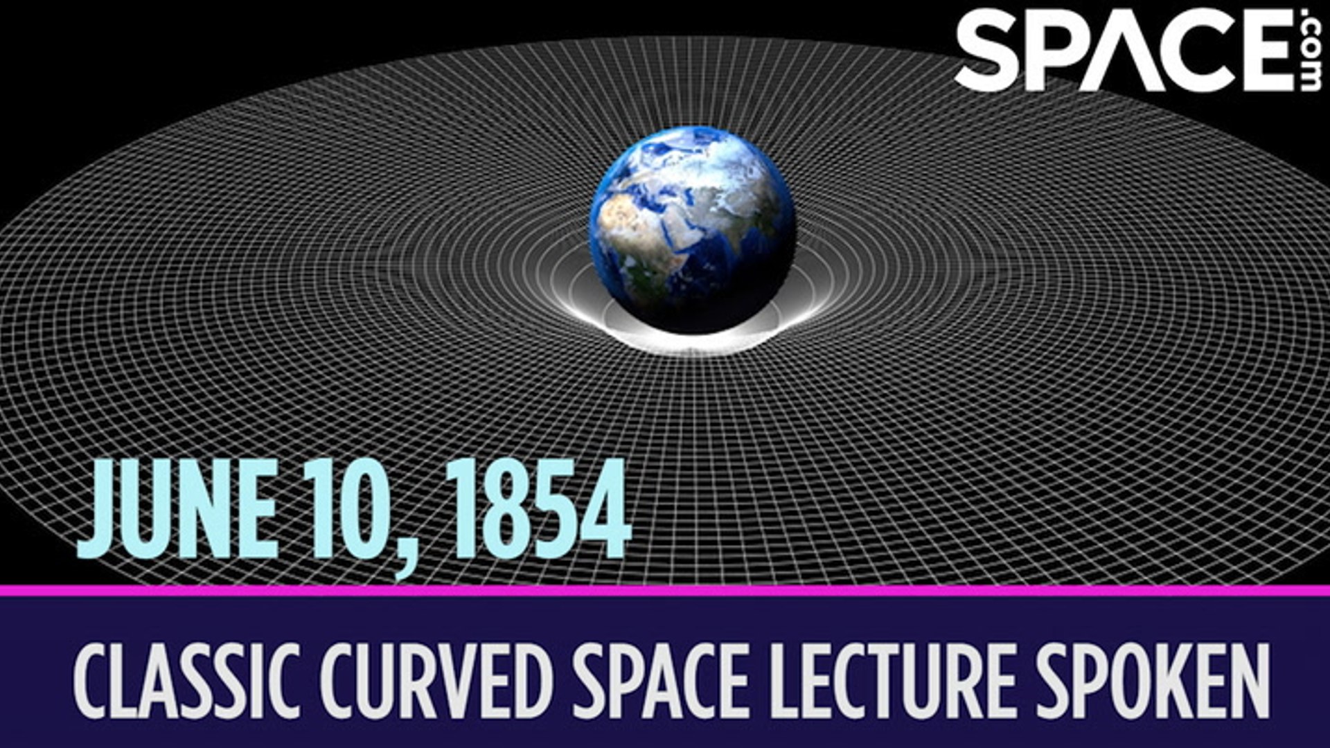 OTD in space – June 10: Classic curved space lecture spoken