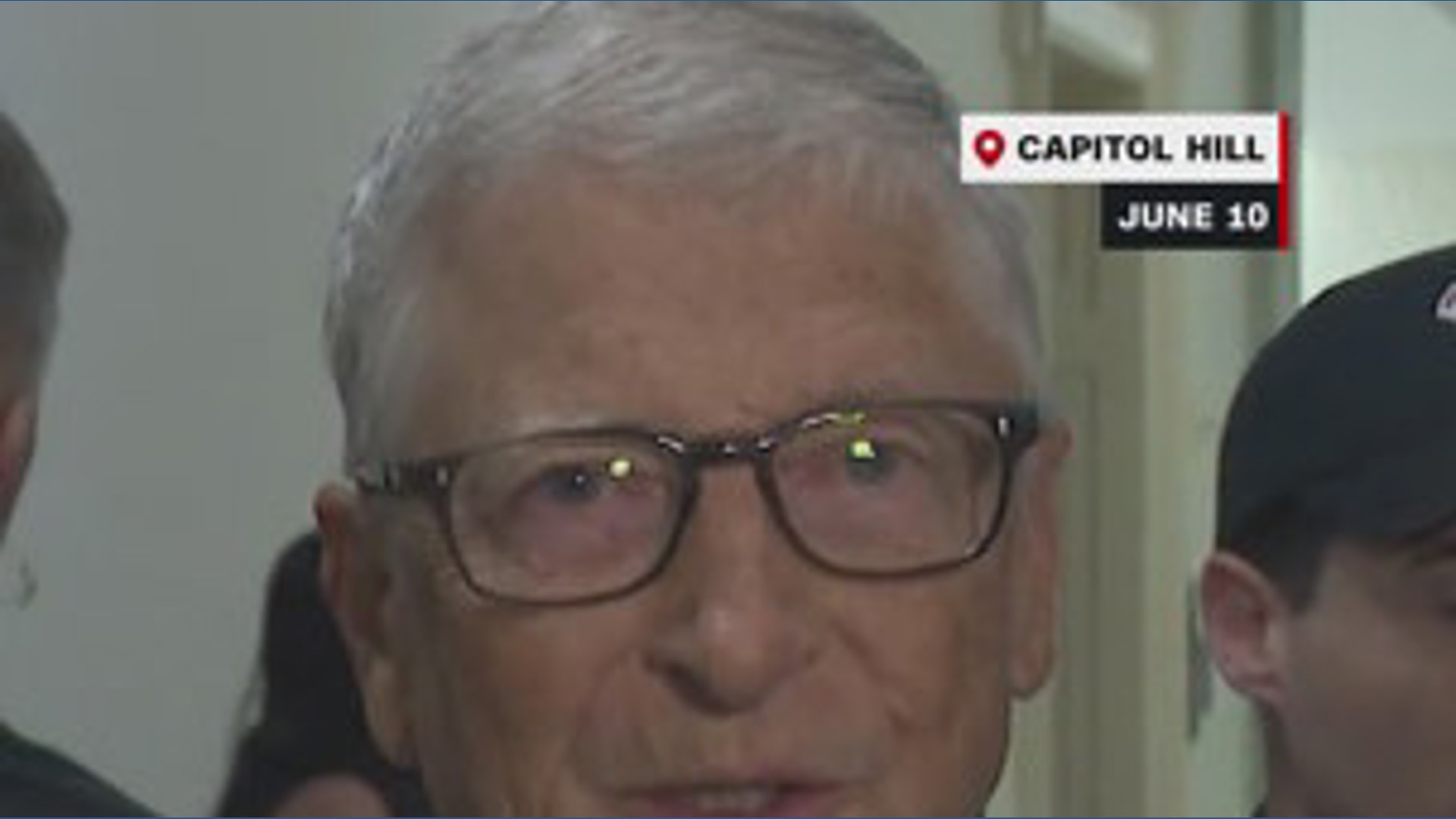Bill Gates interviewed on Capitol Hill