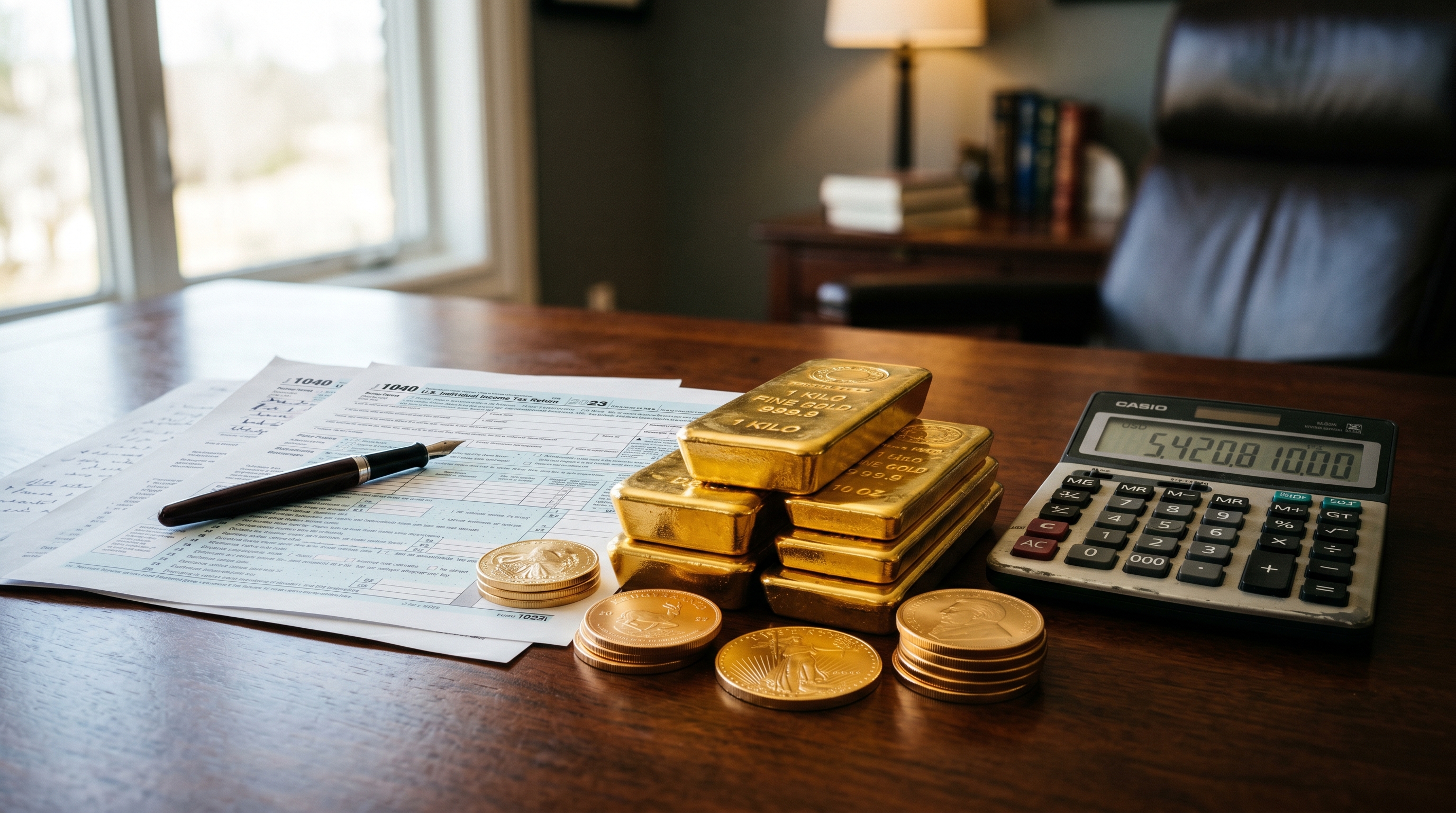 IRS taxes gold profits up to 28% — 8 points higher than stocks