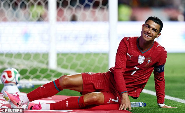 Cristiano Ronaldo's night to forget! Portugal veteran, 41, misfires in ...