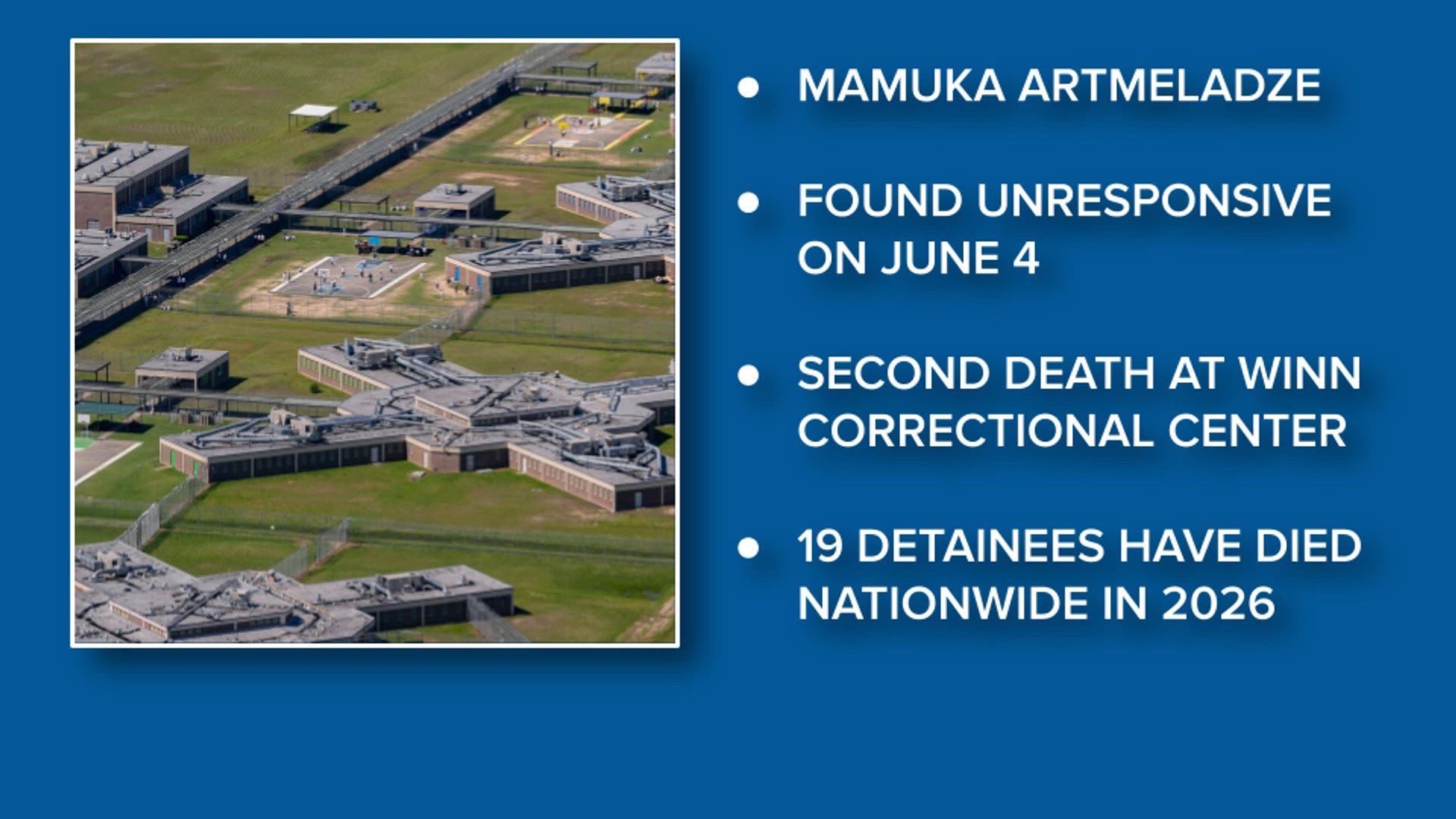 Louisiana ICE facility reports its second detainee death in less than 2 ...