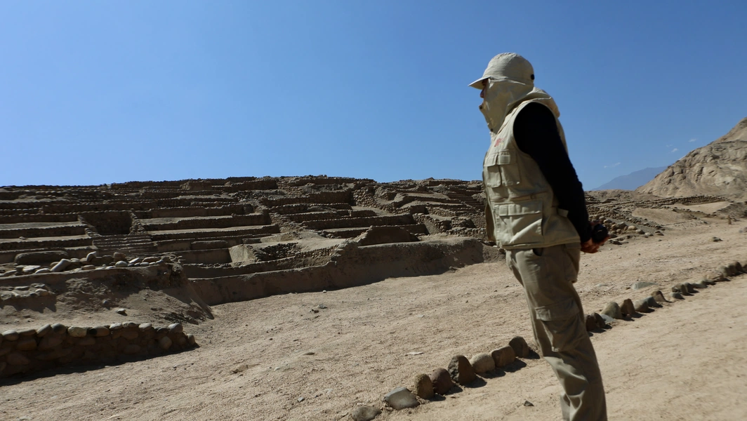 Ancient Andean tunnels, temples, and trade sites