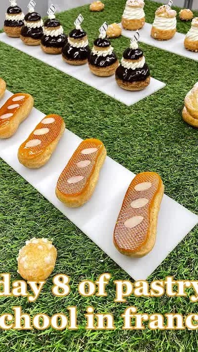 French Pastry School: Religeuse & Salambo Creations