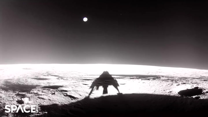 Firefly Blue Ghost's descent and landing on moon
