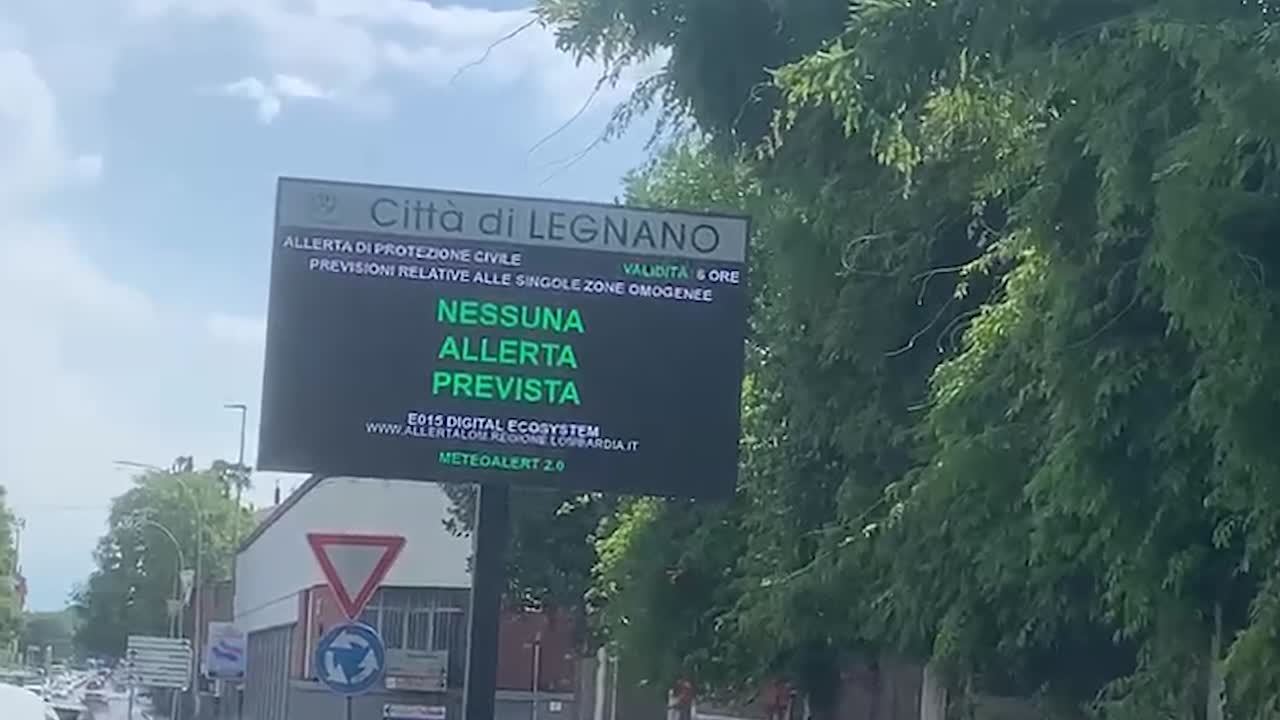 Maltempo: violenta grandinata con vento nel milanese, caduta di alberi ...