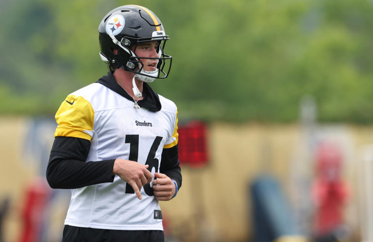 Steelers rookie quarterback Drew Allar is already drawing lofty ...