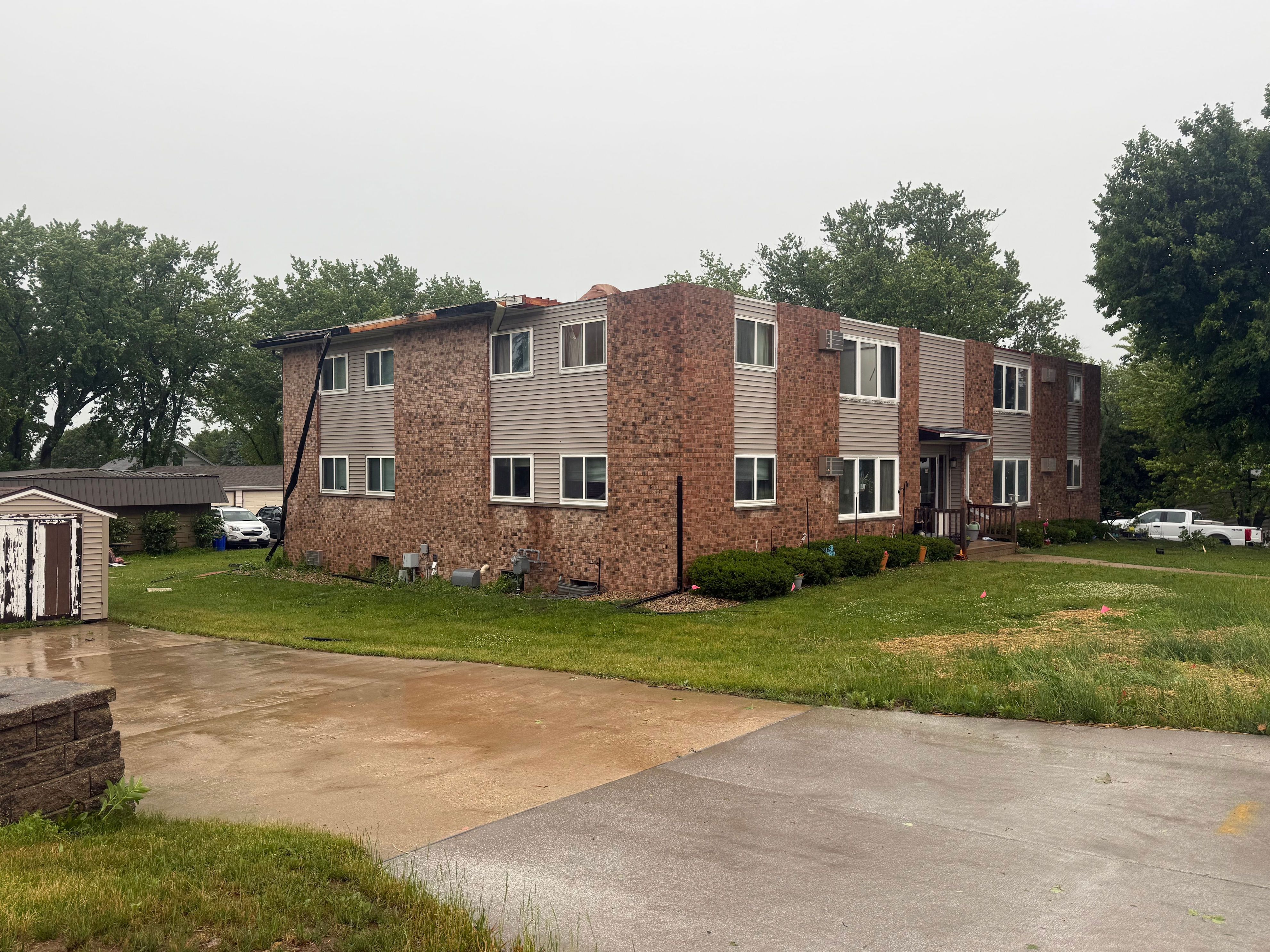 People inside Dodgeville apartment still displaced one week after ...