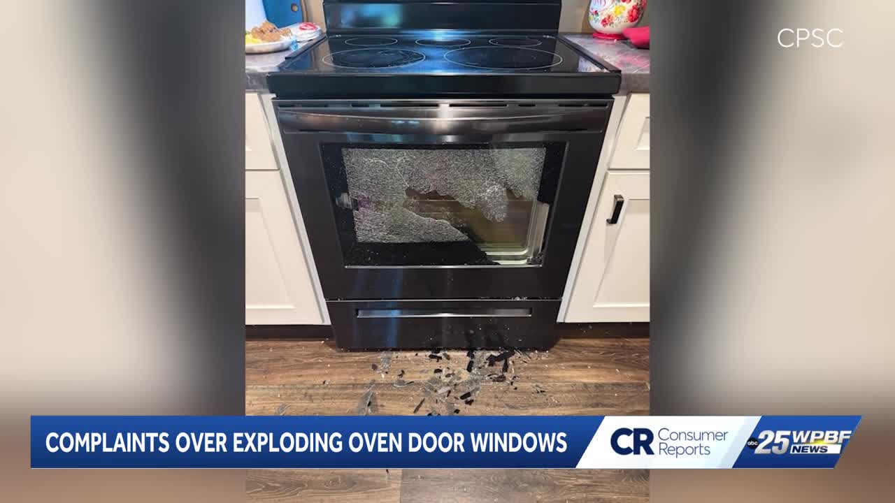 Consumer Reports highlights oven door glass shattering incidents
