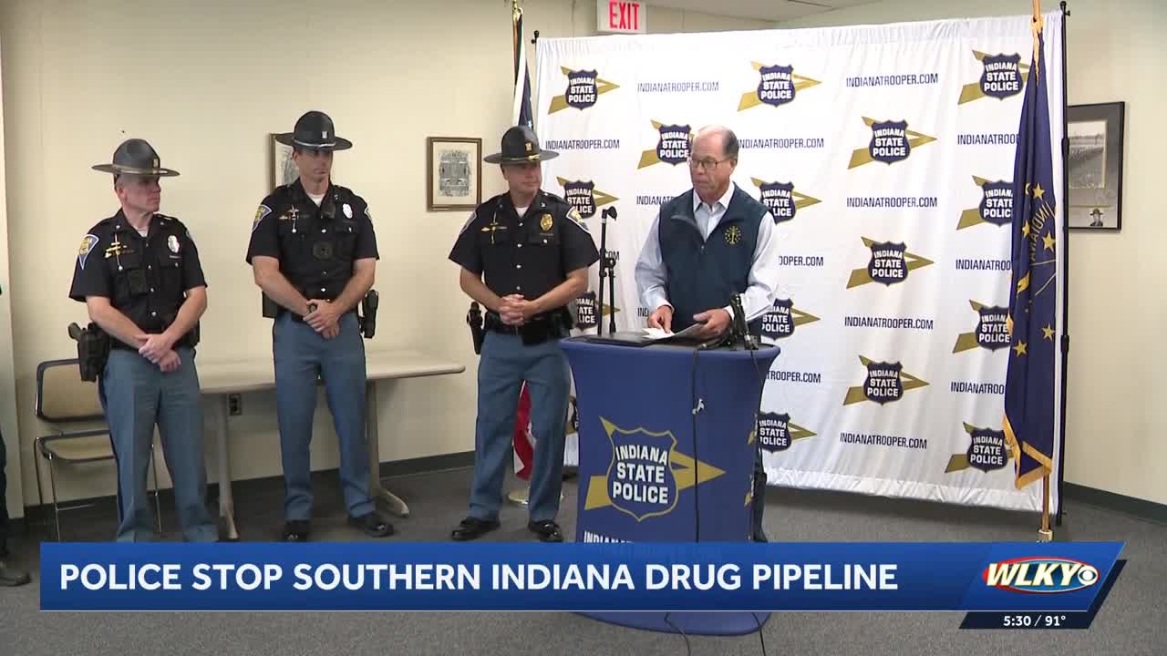 Multiple interstate drug pipelines stopped in Southern Indiana