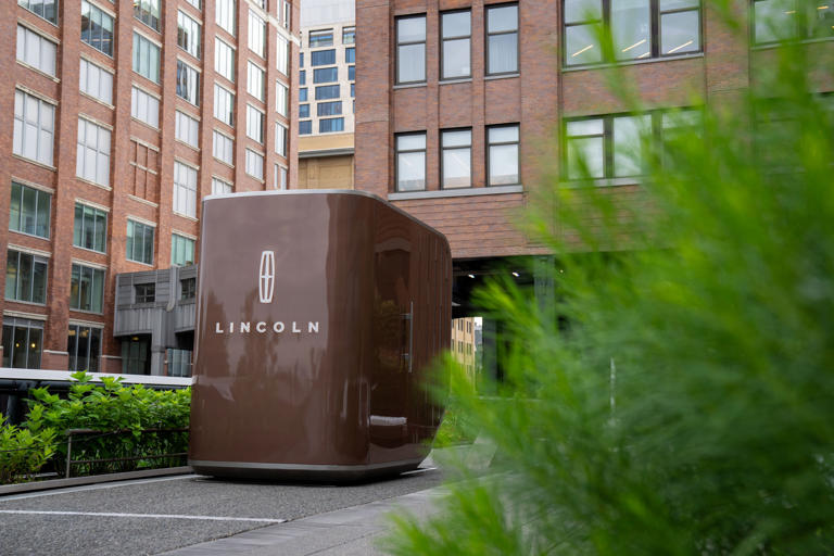 Lincoln’s latest marketing stunt looks like an ultra-luxury porta potty