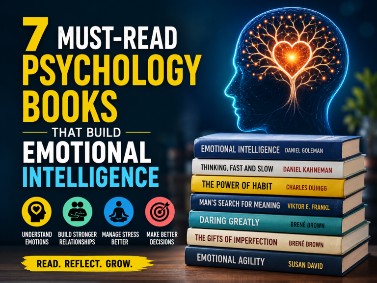 7 must-read psychology books that improve emotional intelligence | Best ...