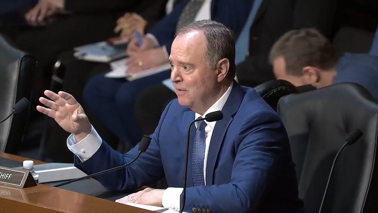 'You can't answer a simple question': Adam Schiff unleashes on Trump ...