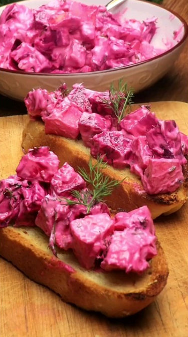 Fresh and flavorful beetroot salad