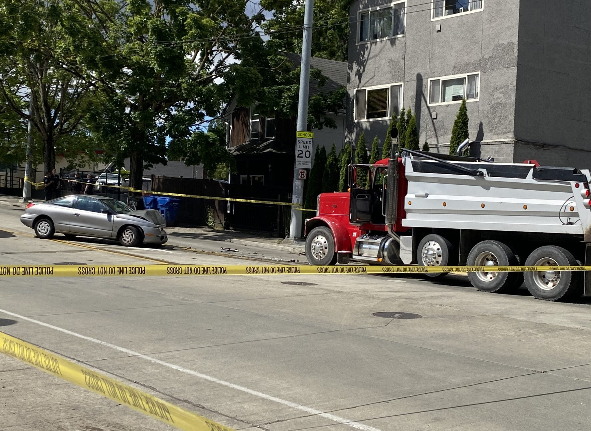 Man killed in head-on crash with dump truck in Seattle’s Central ...