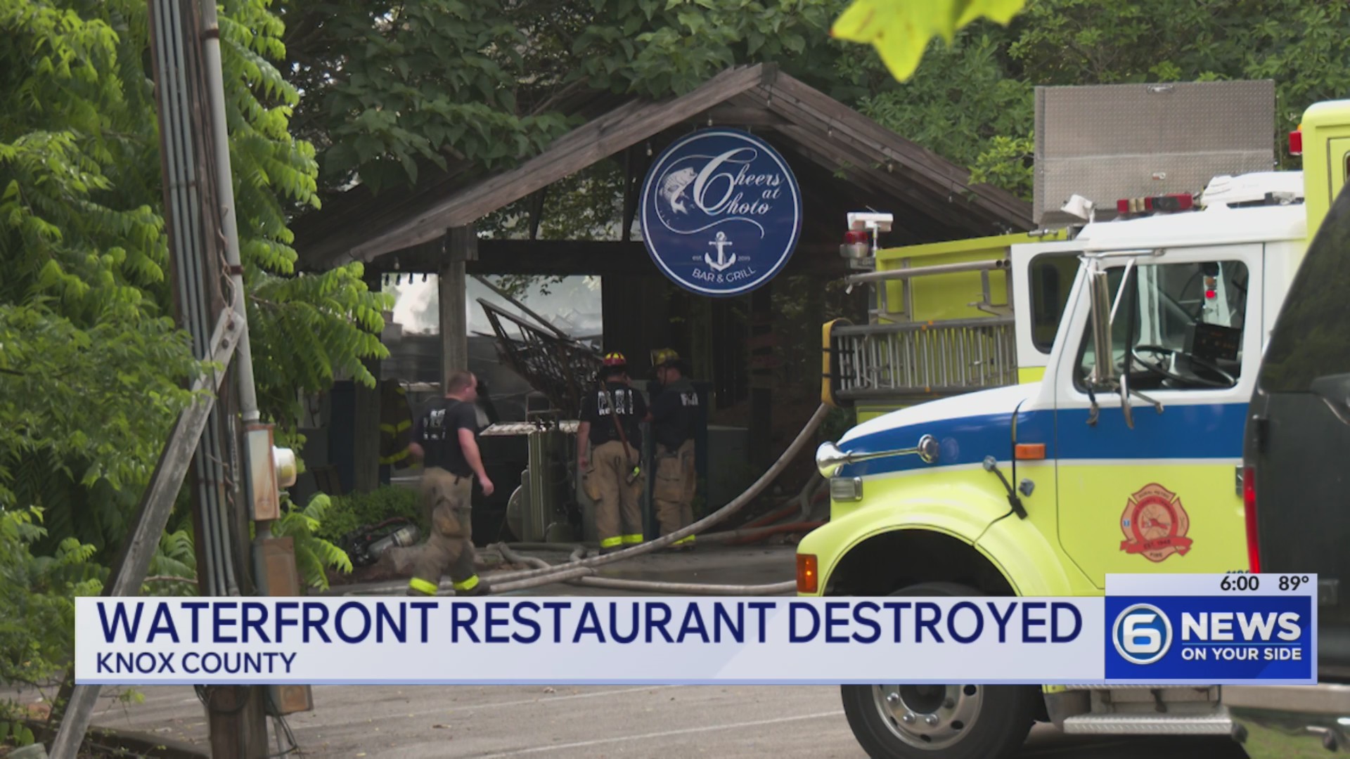 Witnesses describe fire after Cheers at Choto Bar and Grill burned down
