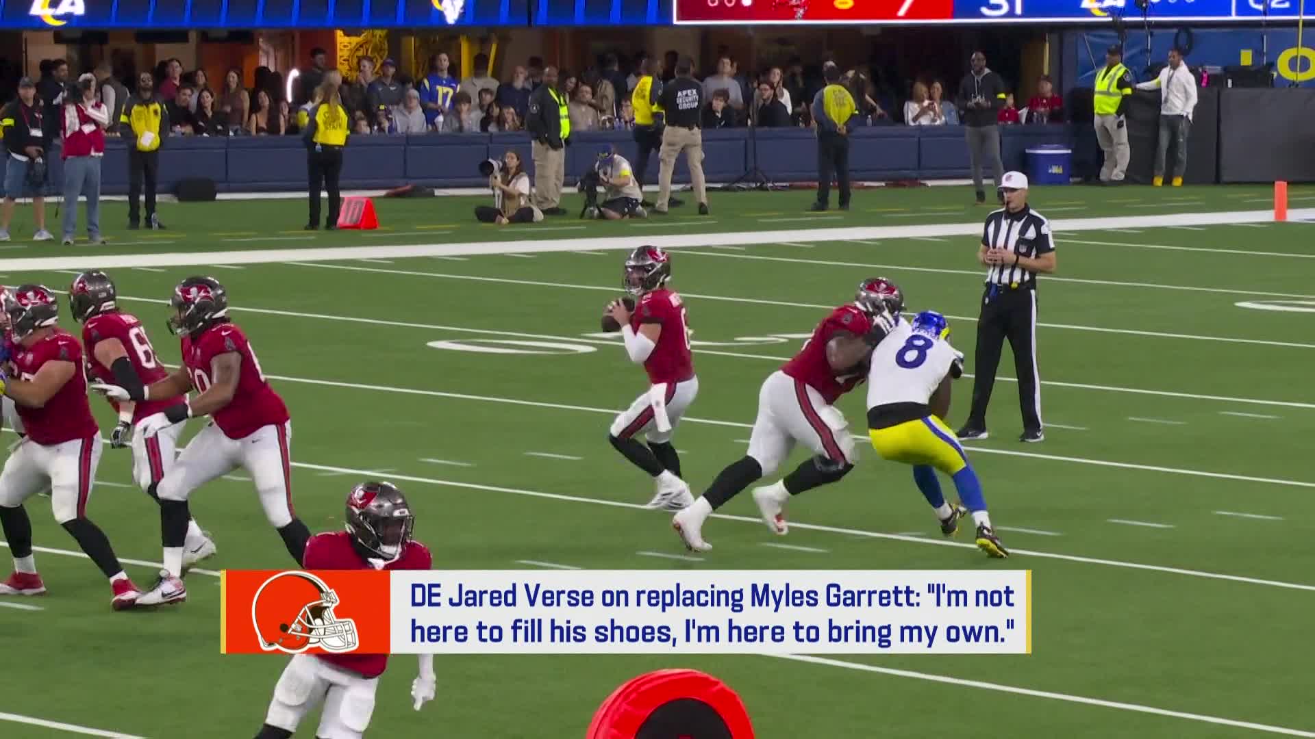 Terron Armstead on playing against Jared Verse 'GMFB'