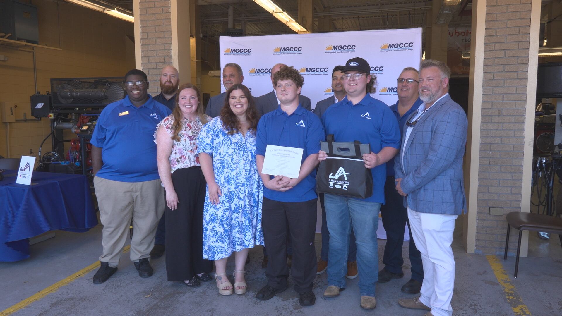 MGCCC continues partnership with J. Allen Automotive Group signing ...