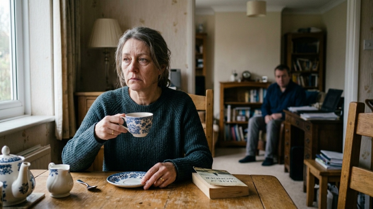 Women who have stopped feeling happy in their marriage usually show ...