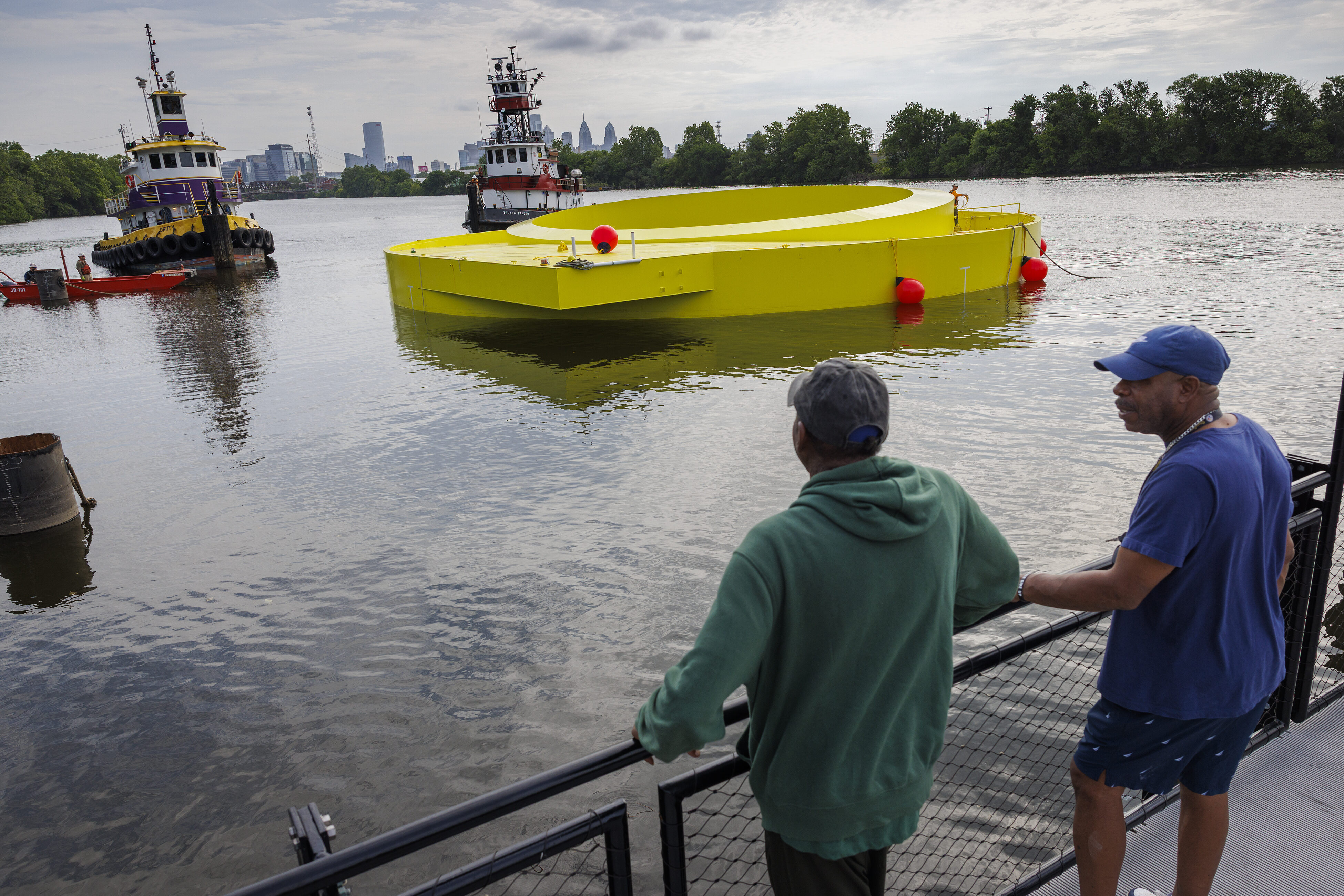 Philadelphia’s new floating art installation finally arrives on the ...