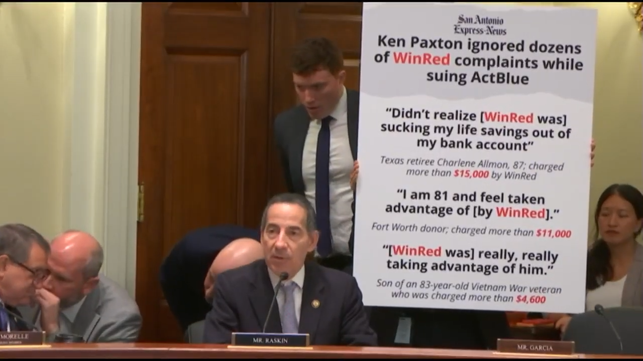 'This is what real fraud looks like': Jamie Raskin pulls back curtain ...