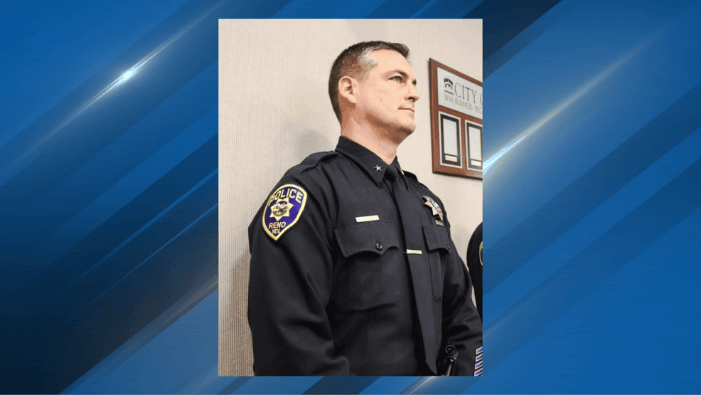 Reno police name retired commander Sean Garlock as assistant police chief