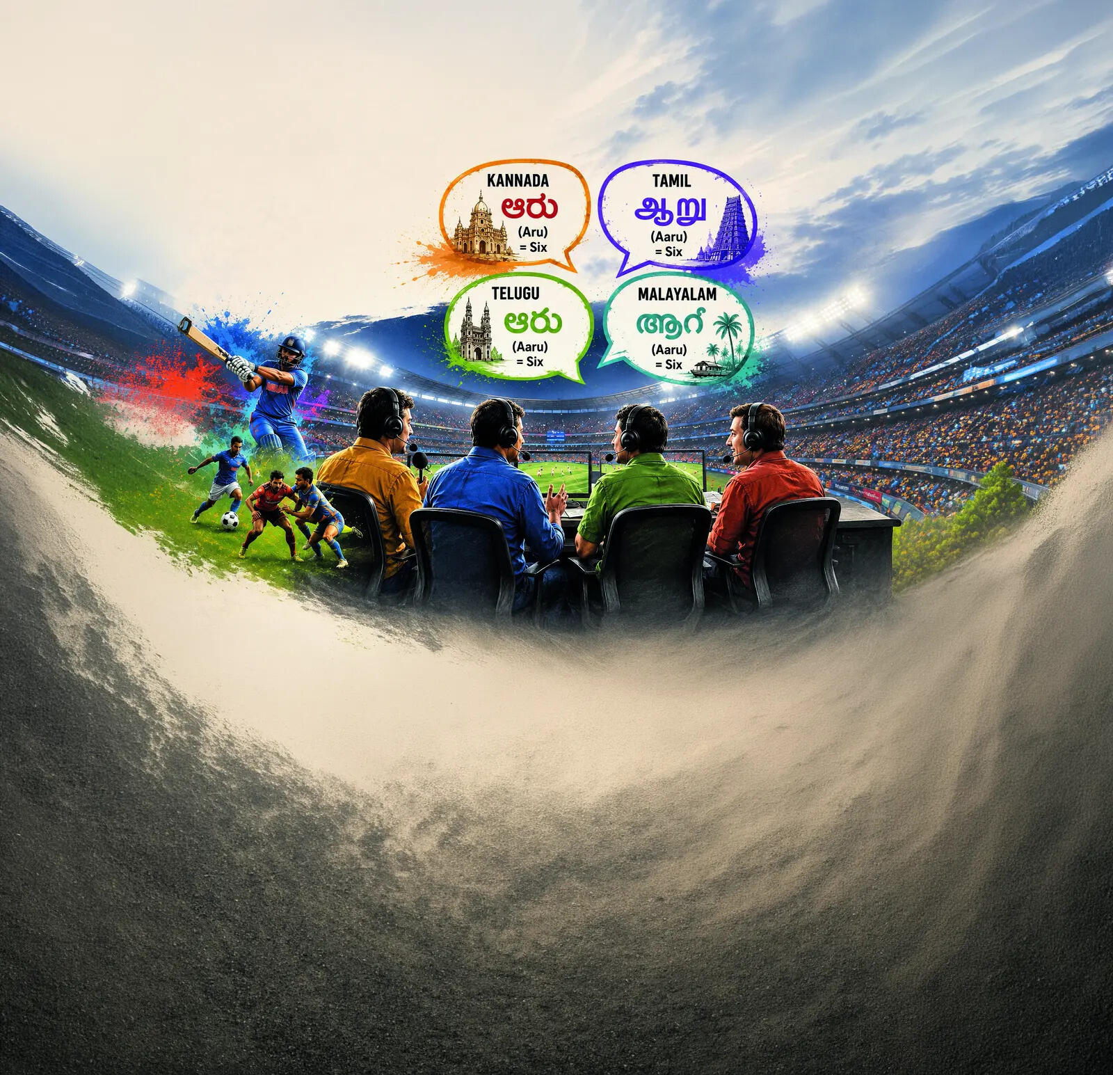 From howzzat to Aaruchamy: How regional commentary is changing the way ...