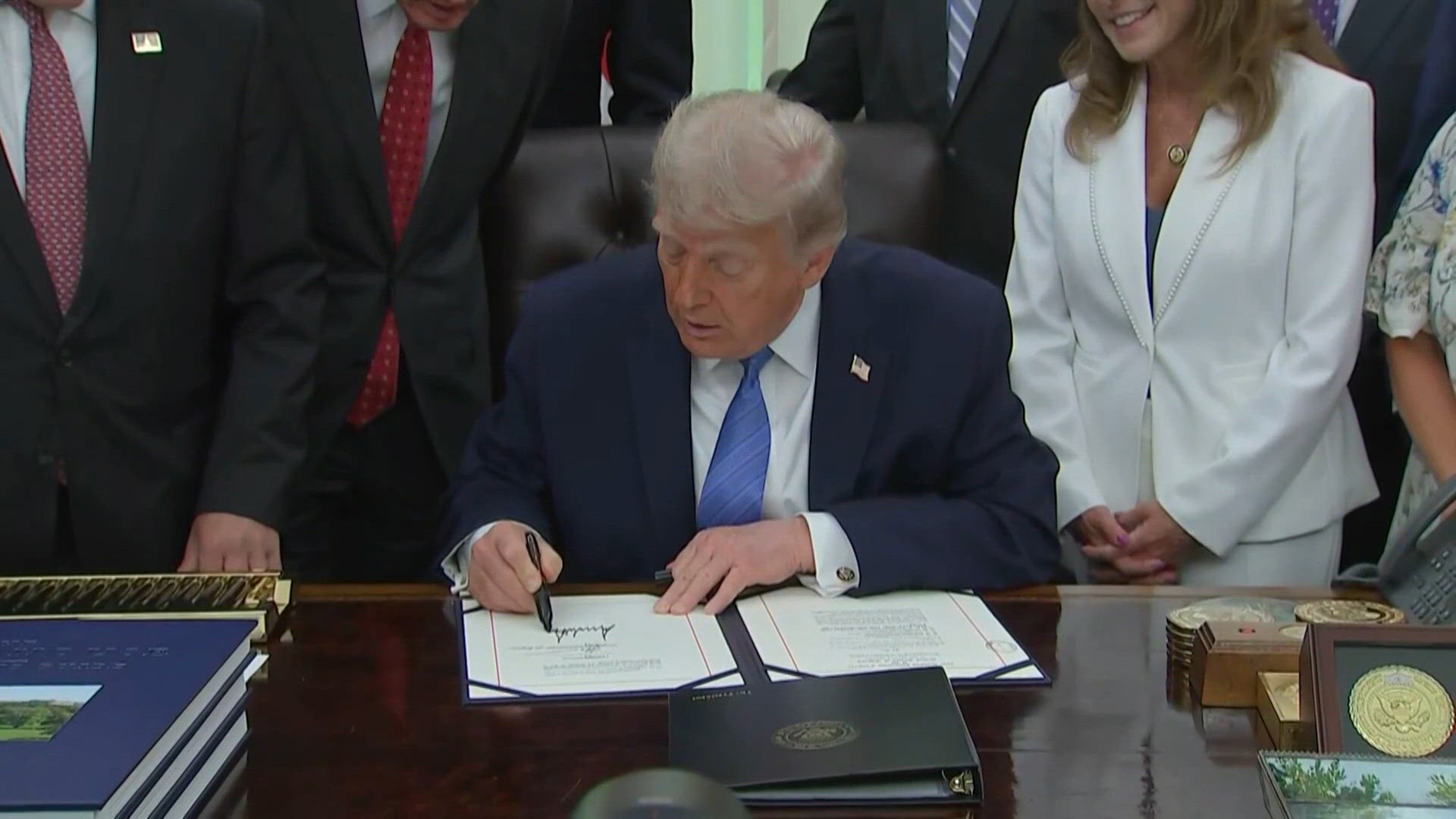 President Trump signs Secure America Act