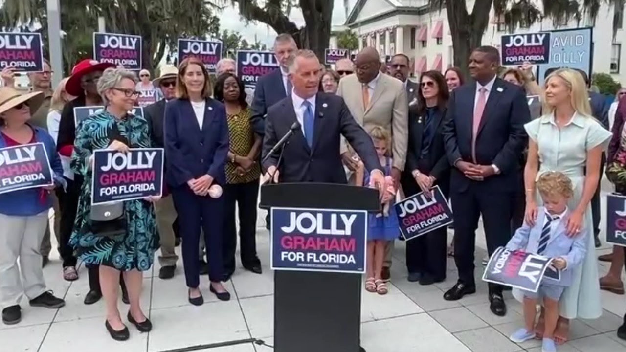 Florida governor race: David Jolly picks Gwen Graham as running mate as ...