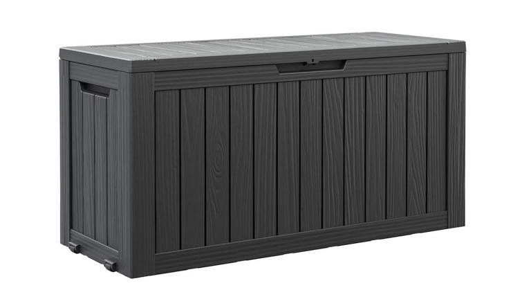 Walmart's $100 deck box is an outdoor storage solution that's 51% off