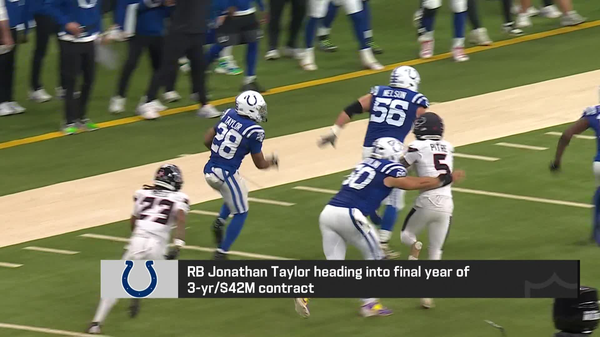 Rapoport on Jonathan Taylor entering contract year with Colts: 'He ...