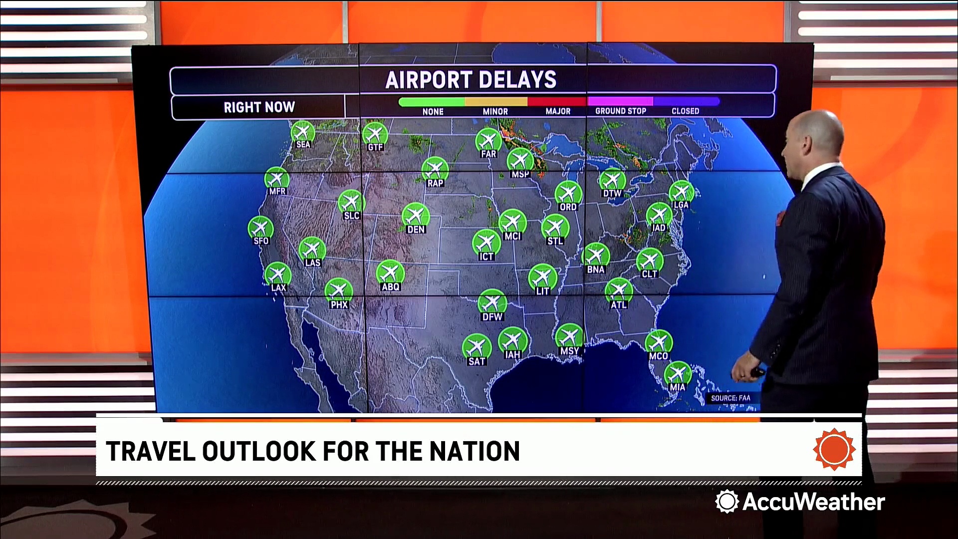 Here's your travel forecast for June 10