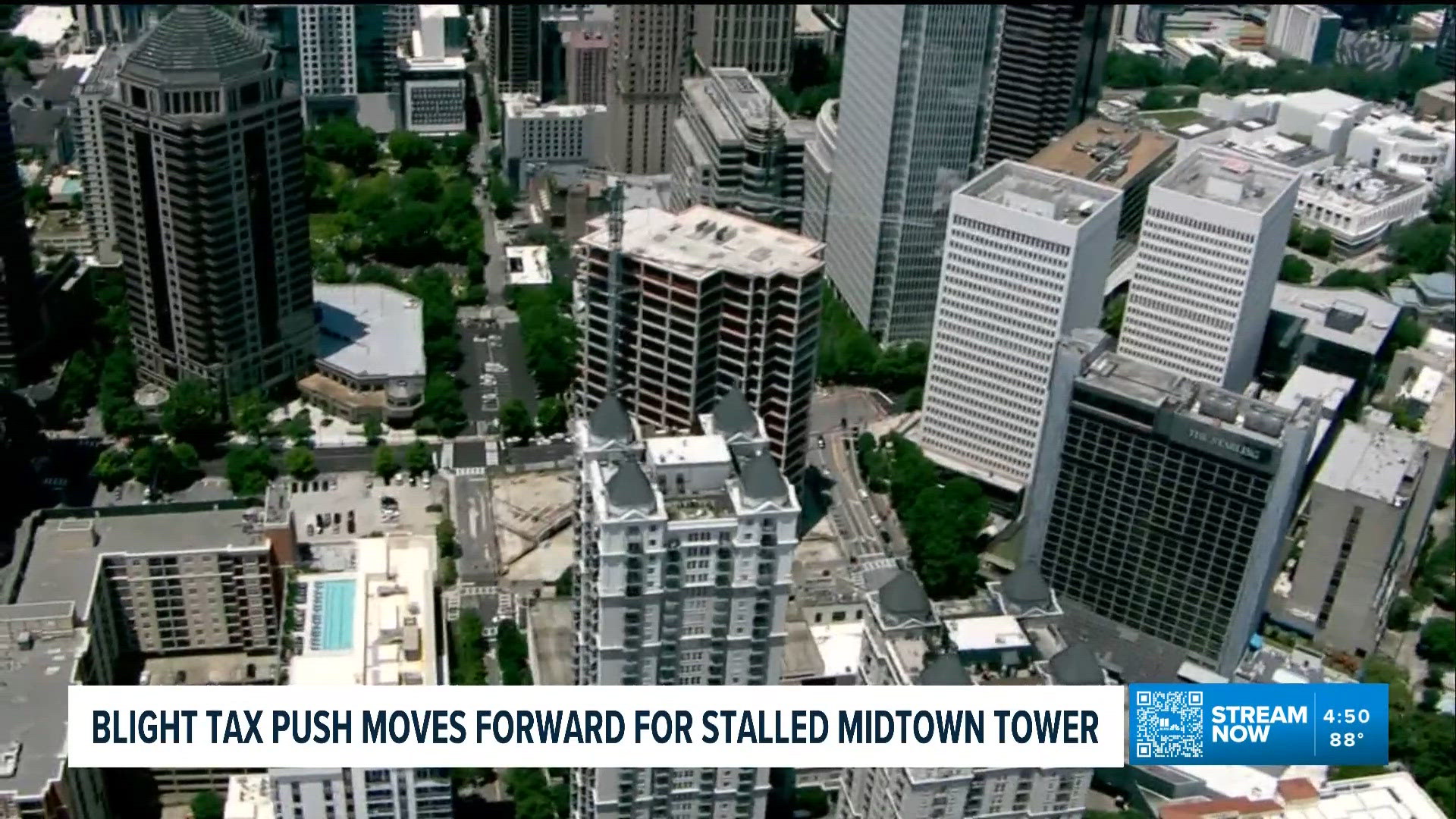 Blight tax push tower moves forward for stalled Midtown tower