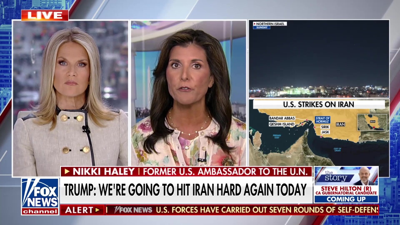 Haley urges Trump to increase pressure on Russia, China as Iran ...