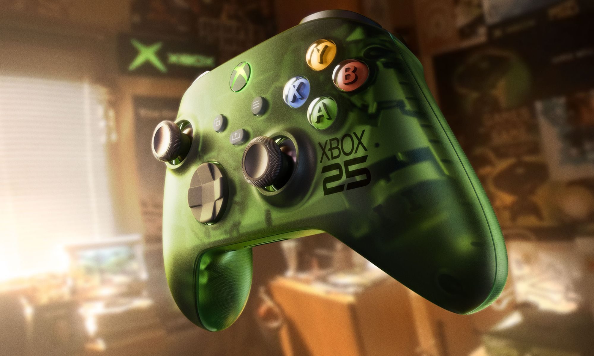 Xbox is celebrating 25 years with a translucent green special edition ...