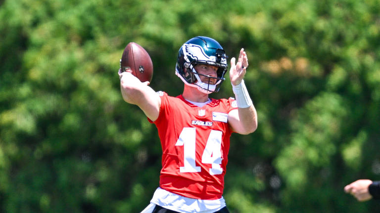 Nick Sirianni is not ready to say whether Andy Dalton or Tanner McKee ...